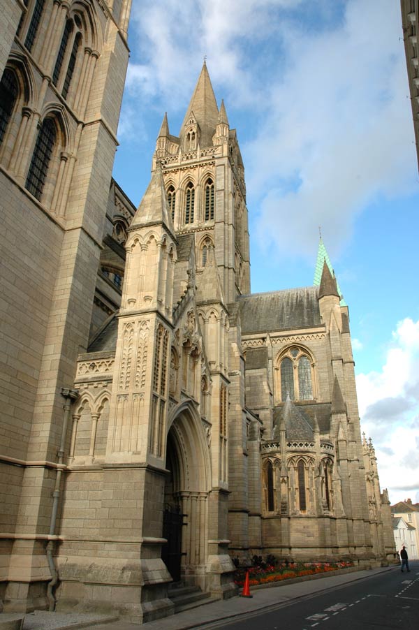 Victorian Churches: 64 - J.L.Pearson: Truro Cathedral, Cornwall, 1880-1910.