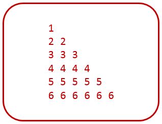 C program to print triangle, pyramid, geometrical shapes and star patterns