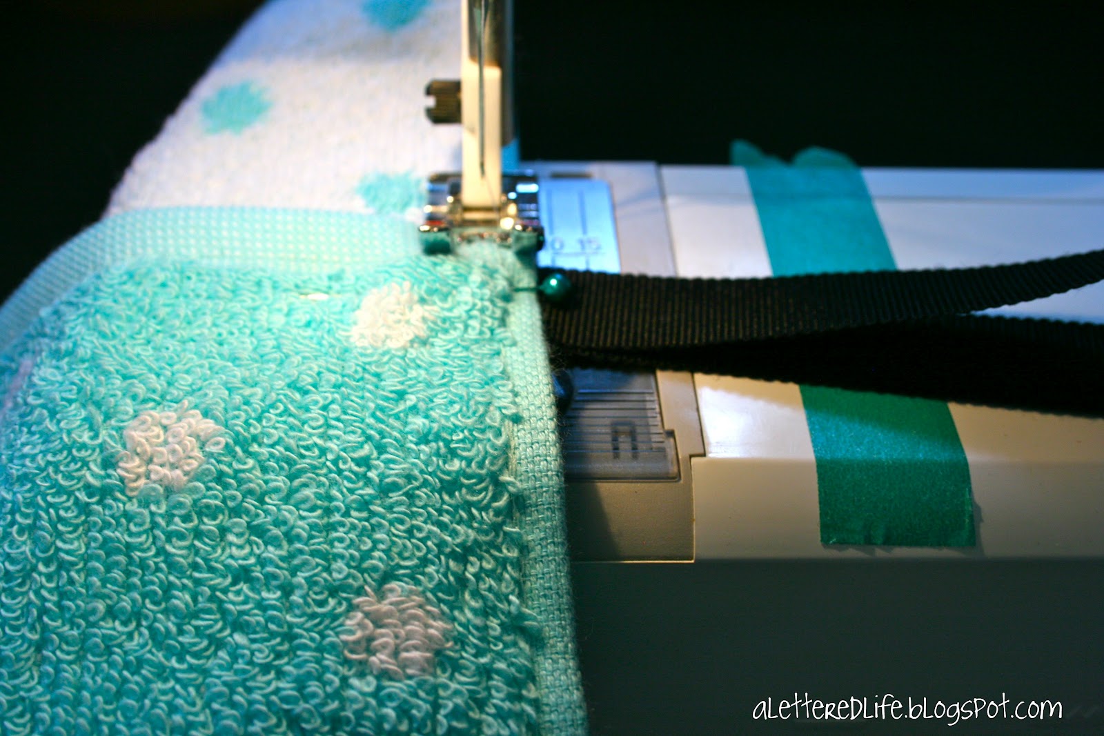 A Lettered Life: Toiletry Roll - A Tutorial
