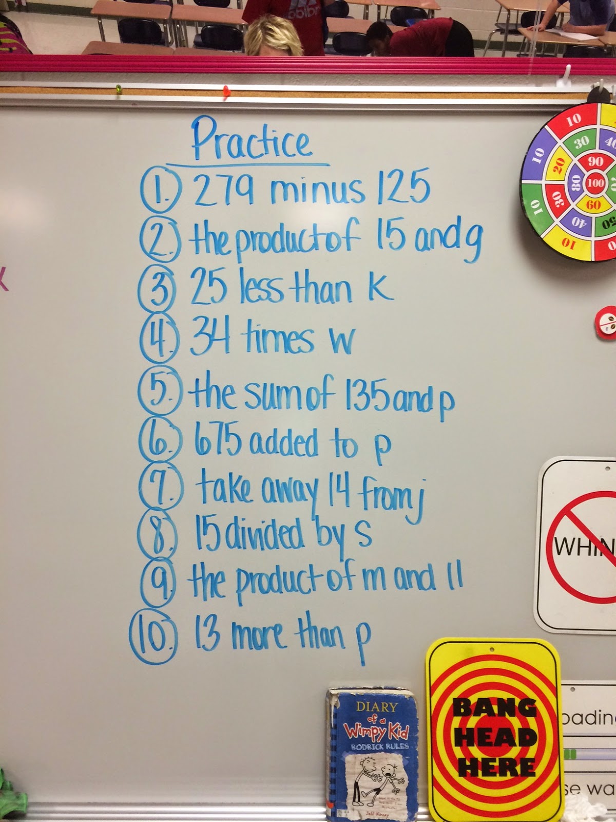 Mrs. White's 6th Grade Math Blog: November 2014