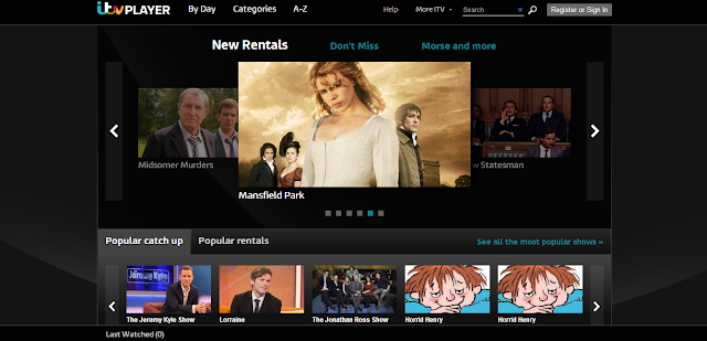 La programación británica a un par de clicks