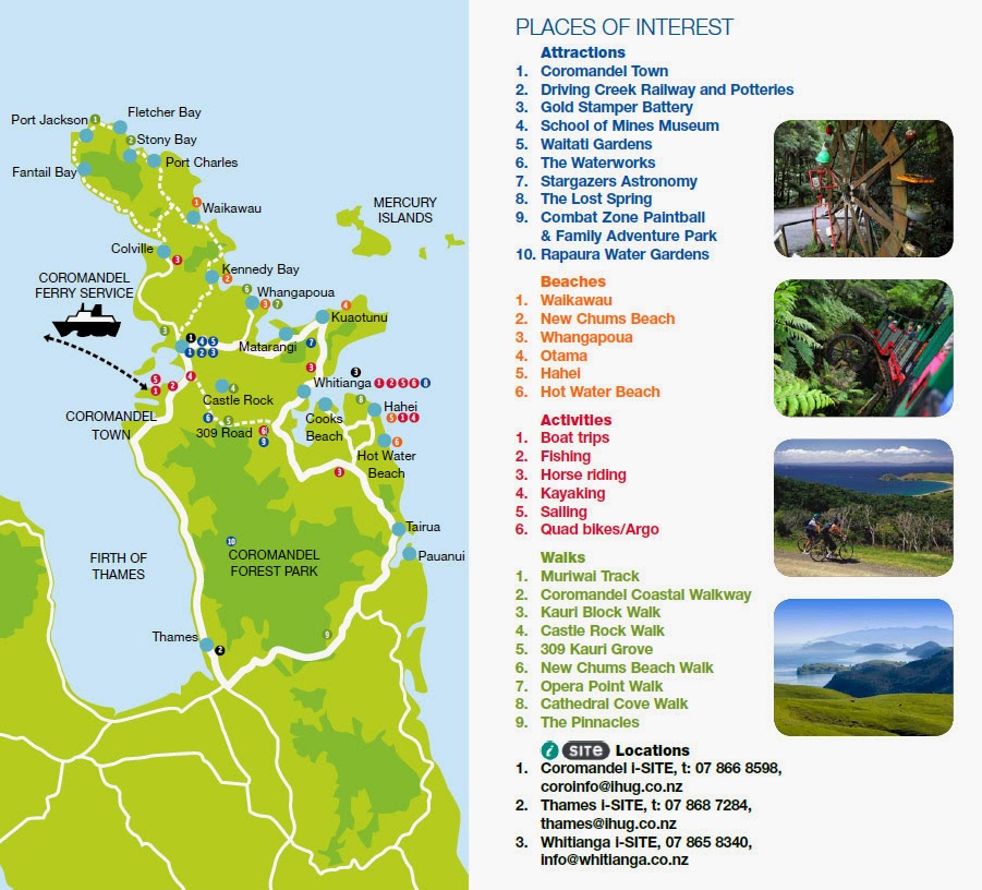 Adventures Down Under - New Zealand: Adventures Around the Coromandel ...