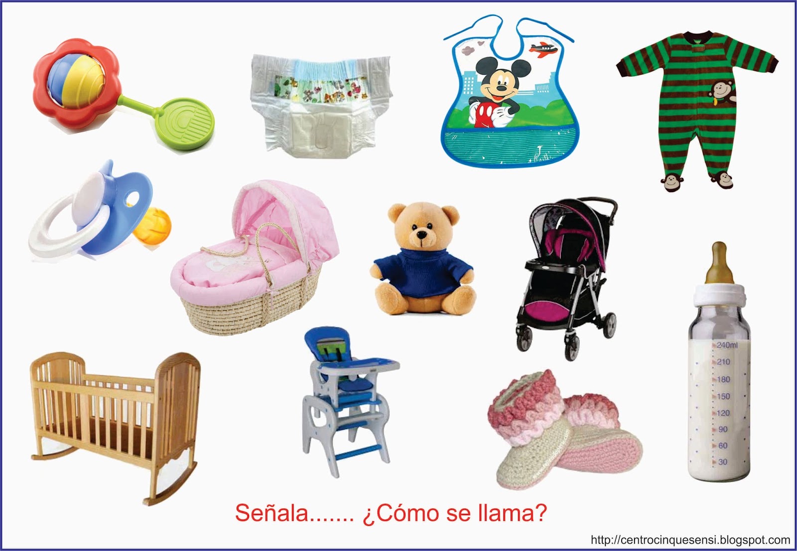 Centro Cinque Sensi: Material Campo Semántico