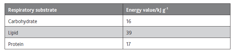 #93 Respiratory substrates, Respiratory quotions | Biology Notes for A ...