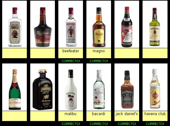 los licores mas consumidos