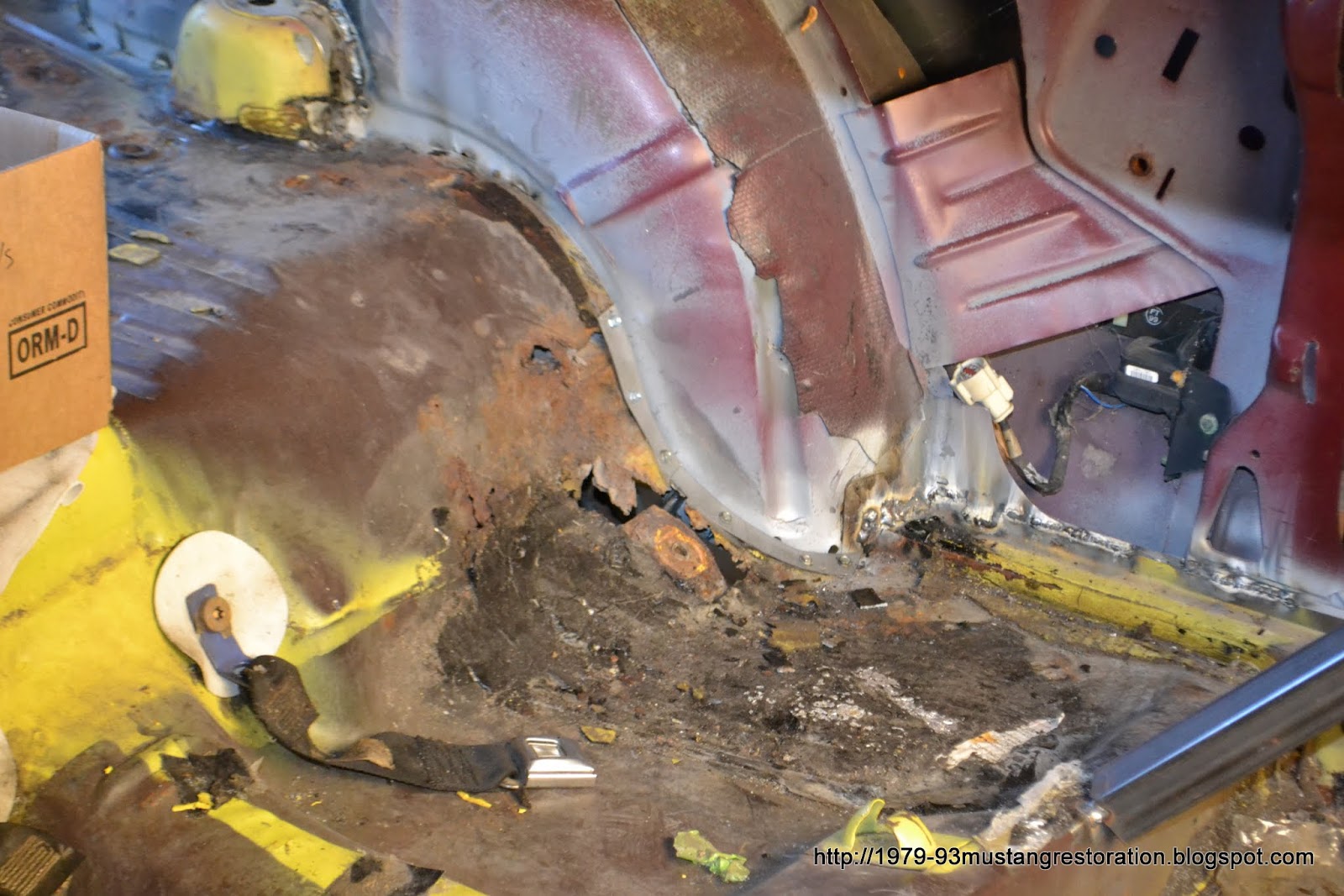 Fox Body Mustang Restoration: Rear Seat and Trunk Rust Repair