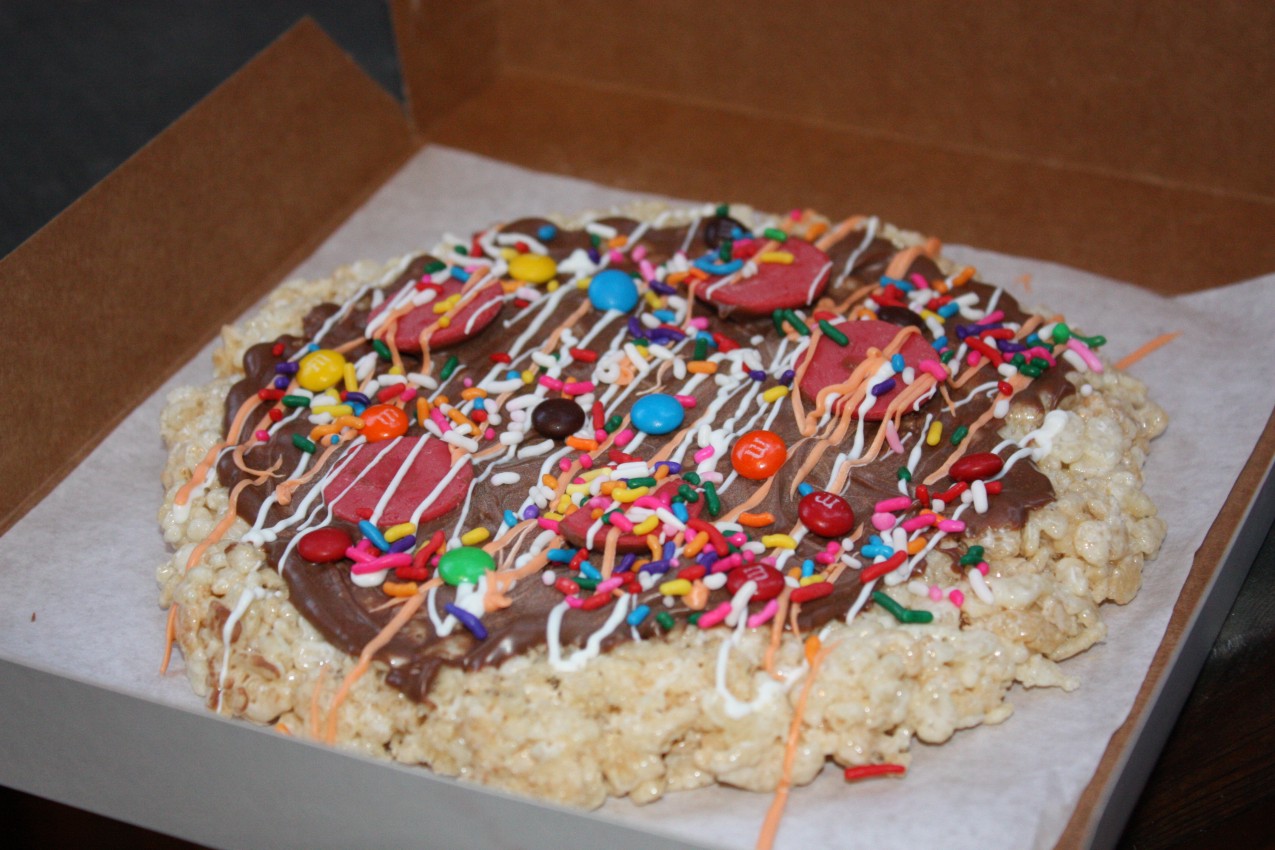 pass the peas, please: chocolate pizza