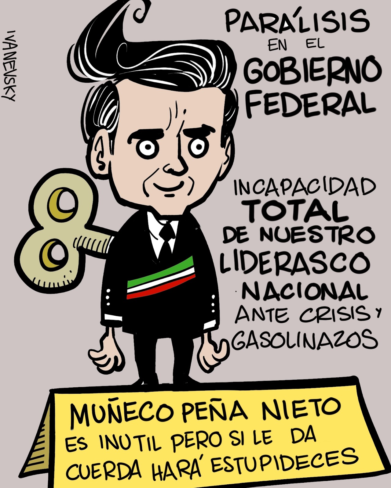 Ivanevsky Caricaturas Politicas Ivanevsky 2017