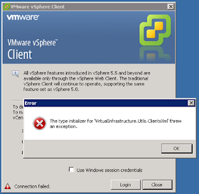 Techies Sphere: VMware vSphere Client Login Error (The type initializer ...