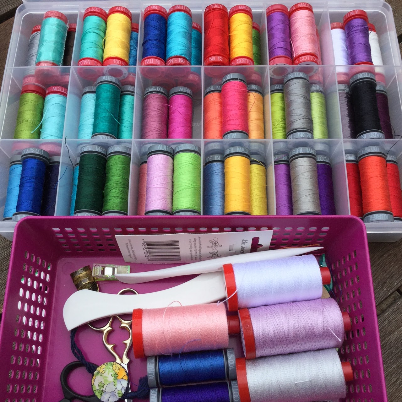 Wendy's Quilts and More: Hand quilting threads