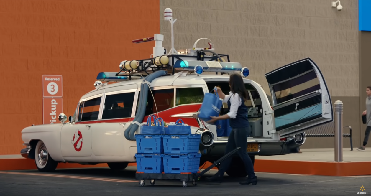 New Walmart Pickup Ad Features K.I.T.T., Ecto-1, DeLorean Time Machine ...