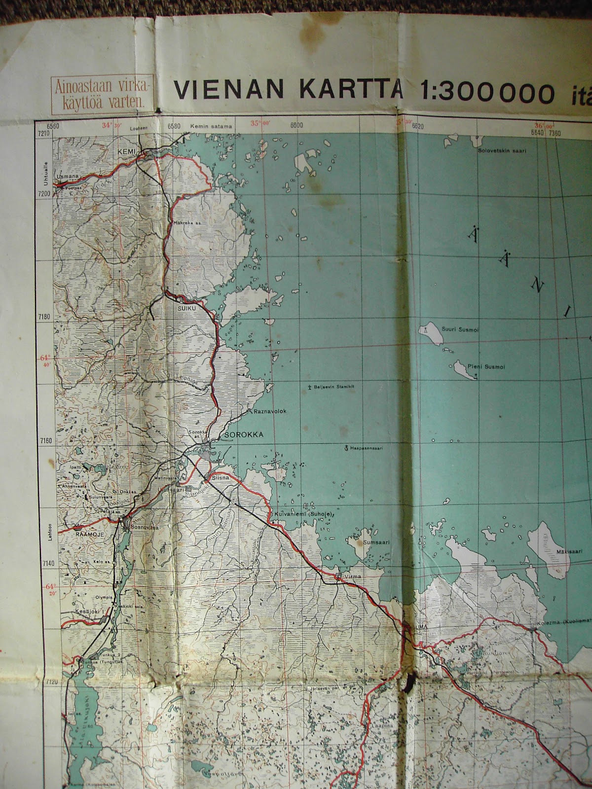 Sotiemme kartat: heinäkuuta 2012