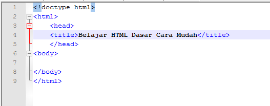 Tutorial Belajar HTML Dasar Untuk Pemula | Dave Rattu Blog