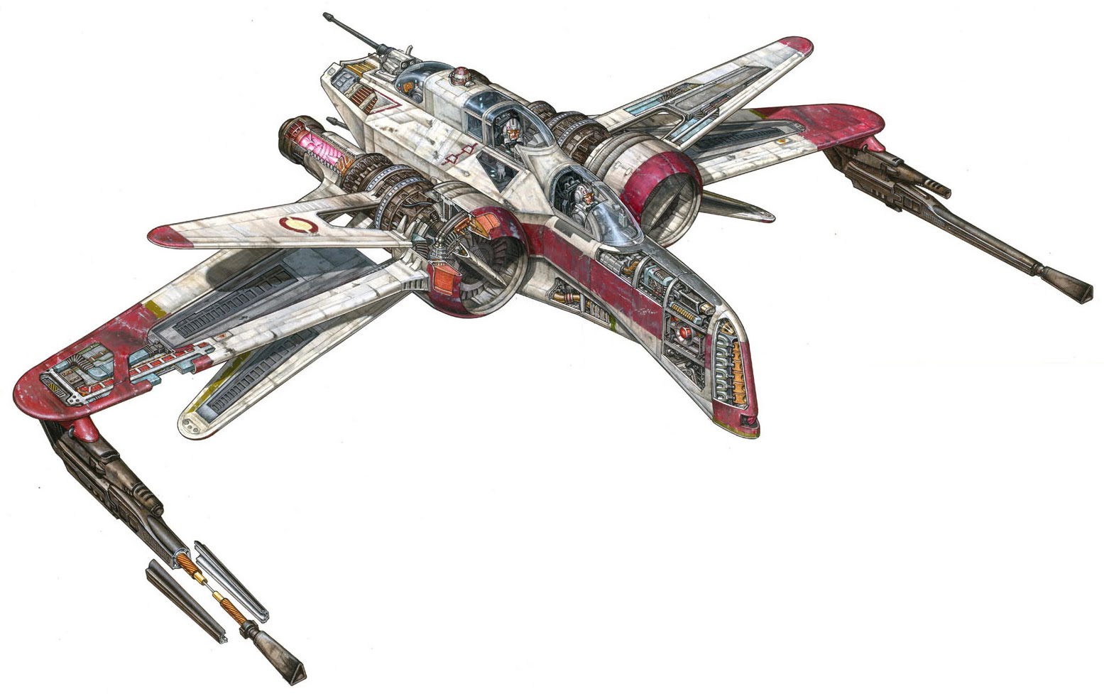 Guia de naves estelares: ARC-170 caza de reconocimiento agresivo