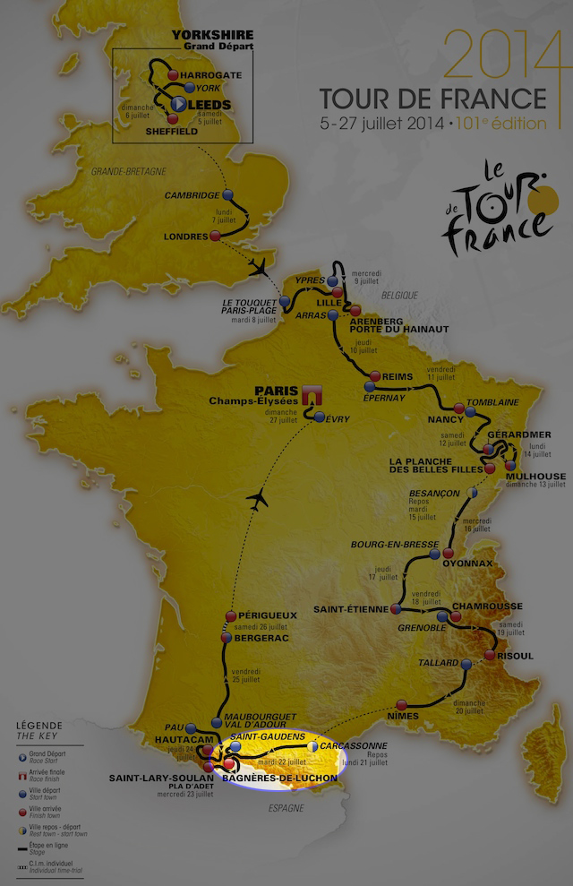 Spoke-n-Spin: TDF Stage 16 Race Report and Stage 17 Preview 2014 TOUR ...