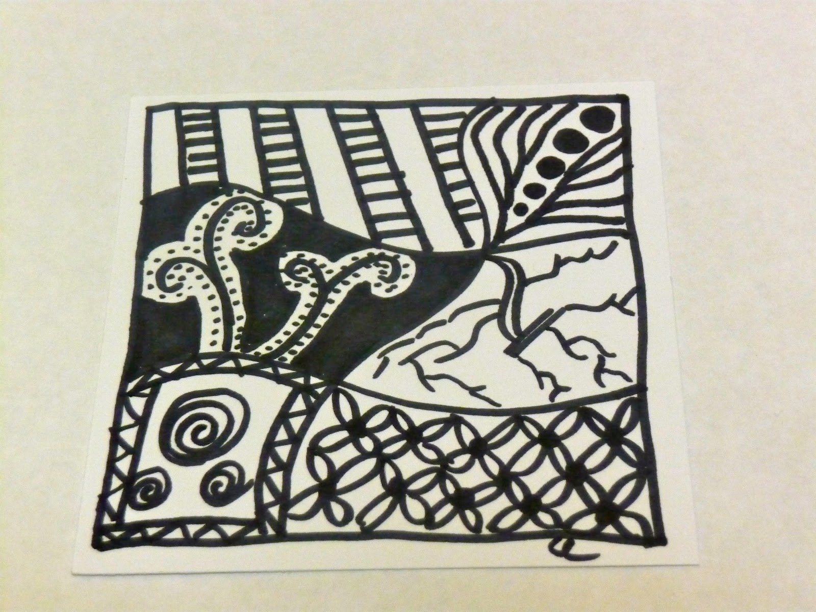 Teaching Your Middle Schooler: Lesson Plan: Zentangles