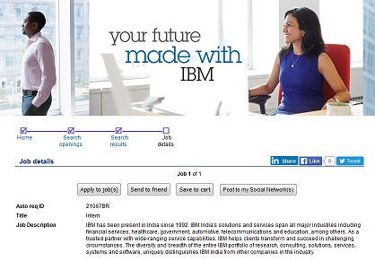 How to apply for IBM Internship 2016? - PrepareInterview.com