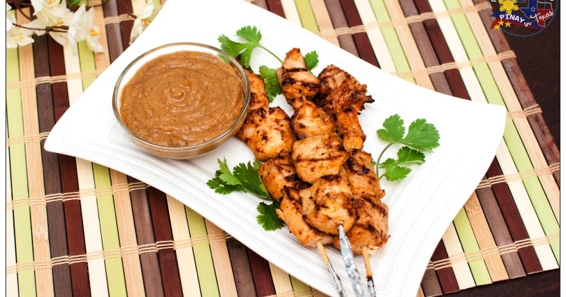 Pinay In Texas Cooking Corner: Easy Chicken Satay