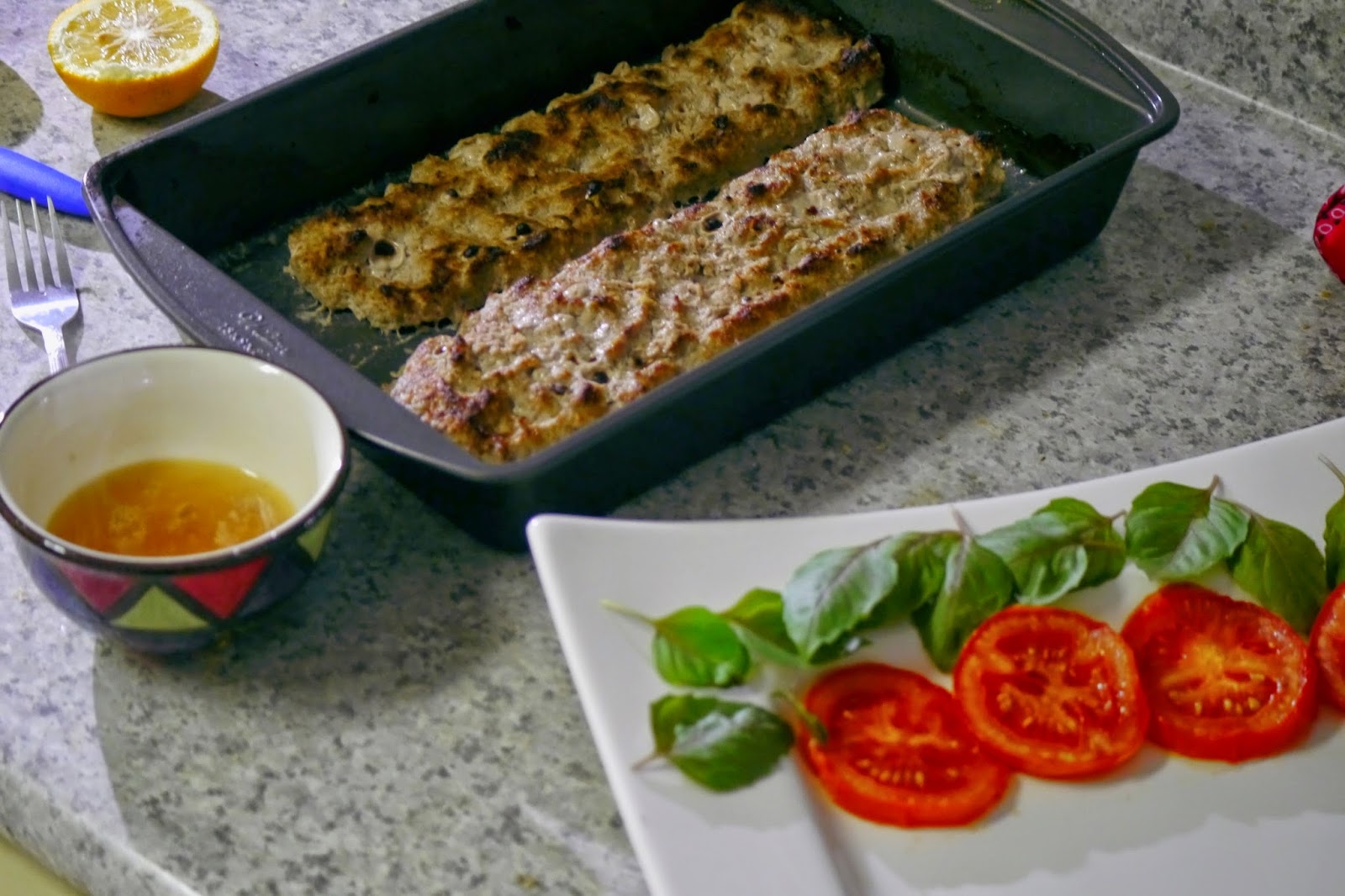 Persian style pan kebab