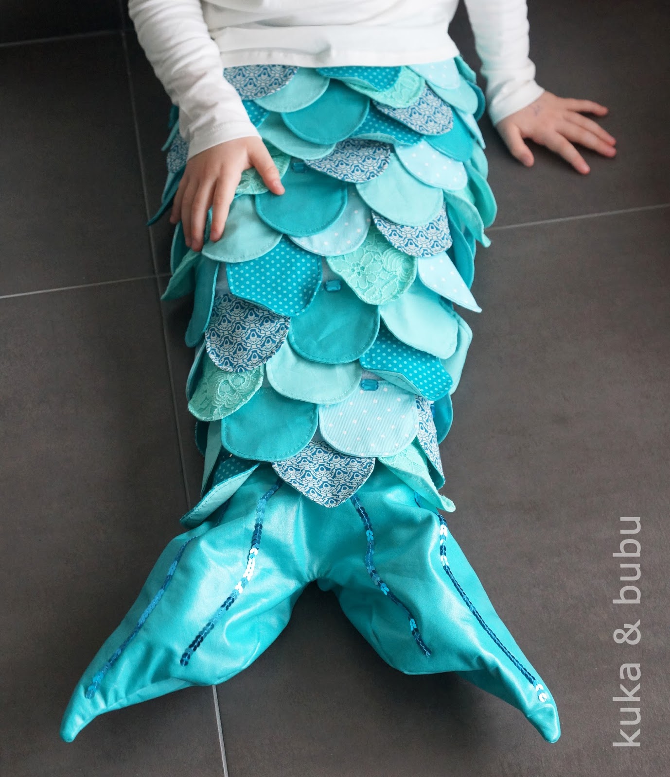 kuka and bubu: Cola de sirena – Mermaid tail