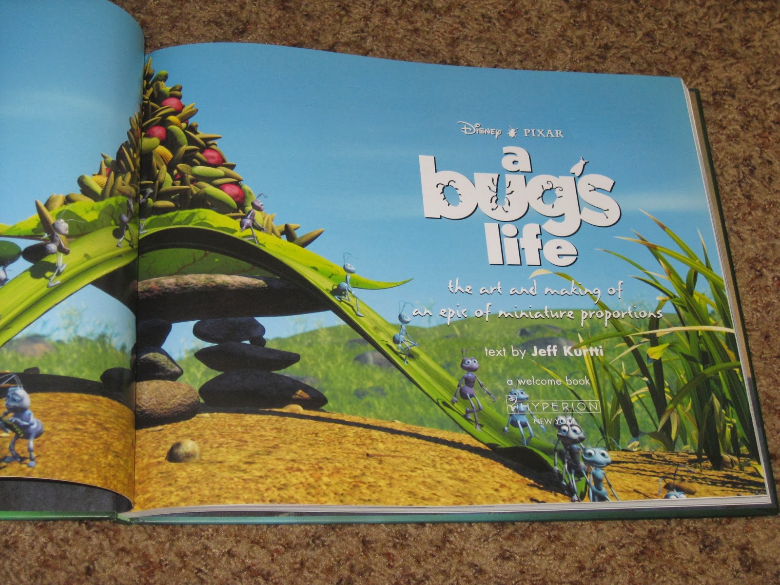 Dan the Pixar Fan: A Bug's Life: Art and Making of Book