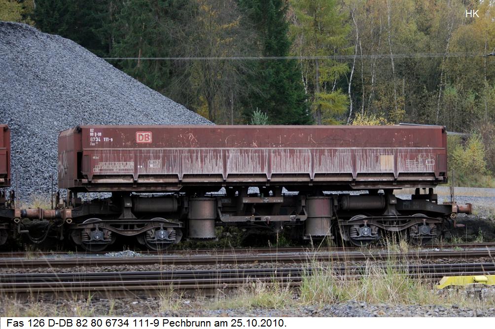 Eisenbahnfreund aus der Oberpfalz: Güterwagen.