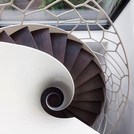 ByElisabethNL: INTERIOR DESIGN: SPIRAL ORGANIC STAIRCASE