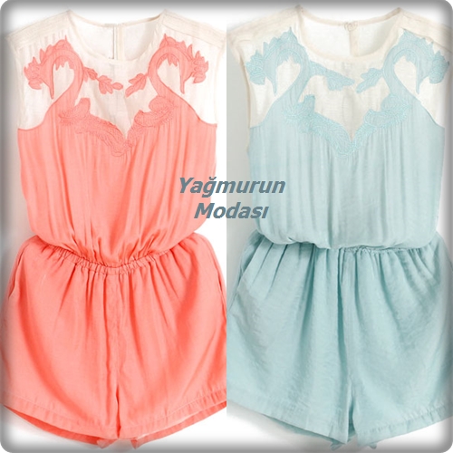 Yağmurun Modası: Romantik & Şık Kısa Tulumlar