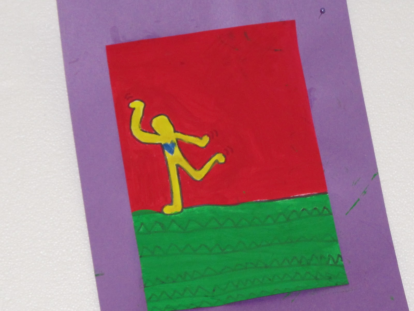 Art Julz: Keith Haring Inspired Art