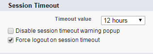 SFDC 3:16: Salesforce – Session Settings: Session Timeout