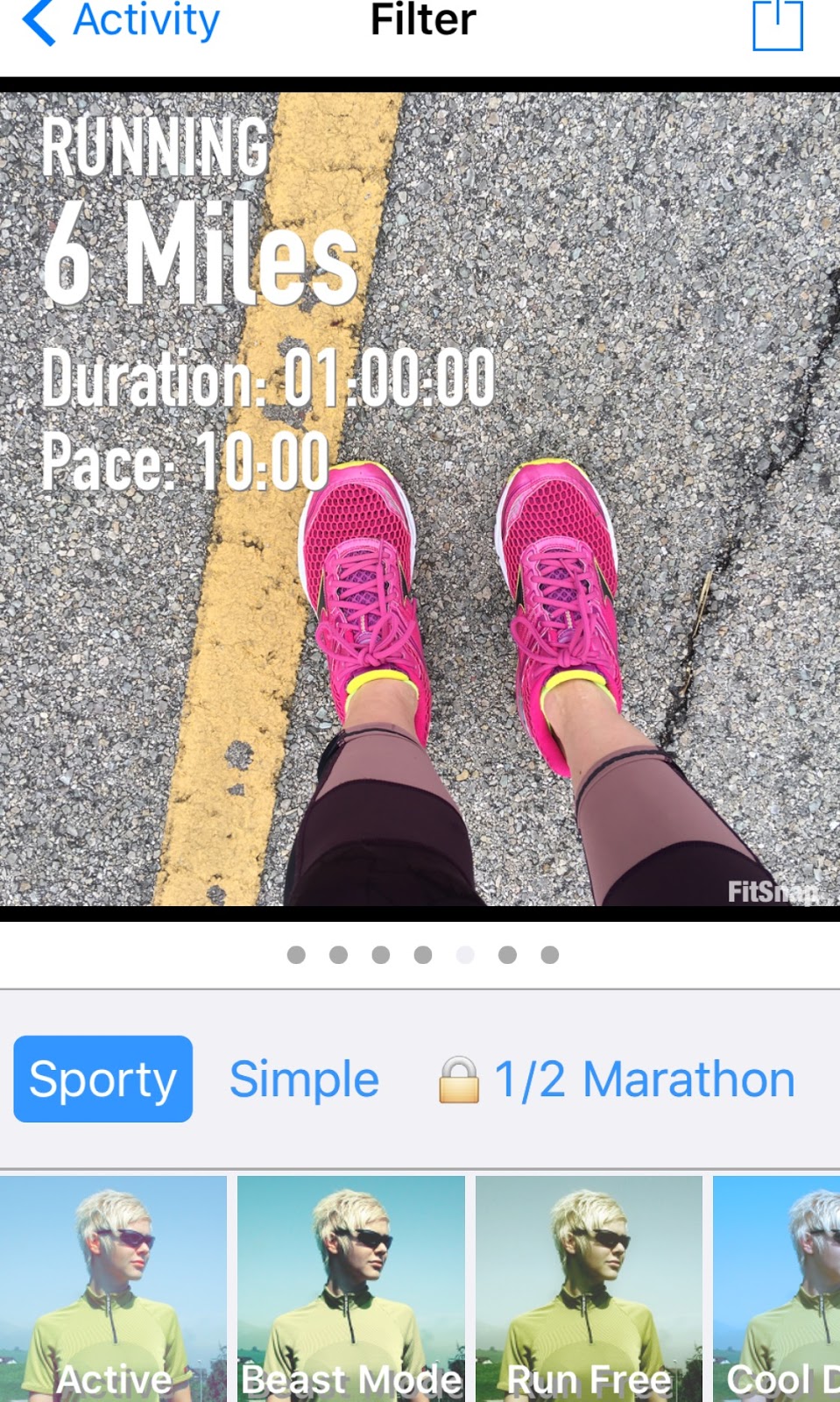 Runnergirl Training: Product Review: Fit Snap Mobile App