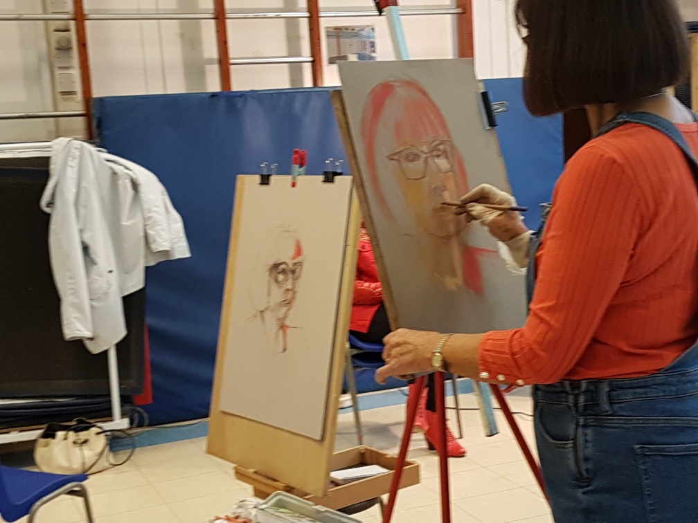 Virginia Water Art Society Diary: Workshop with Rob Wareing 6.10.18 ...