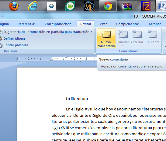 WORD: WORD_TUT_07_marcadores y comentarios