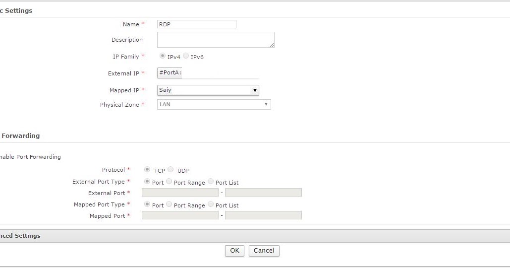 Deny Remote connection over virtual host in cyberoam firewall | Online ...