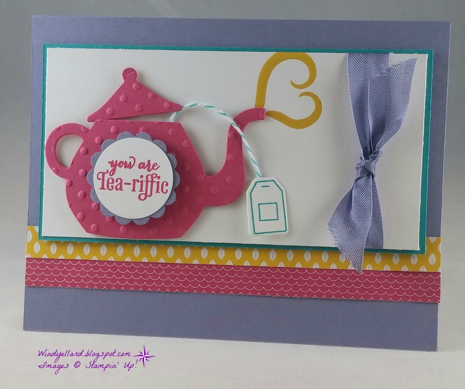Windy's Wonderful Creations: Tea-riffic Mother's Day Card!