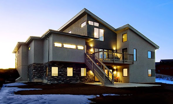 Wide Open Plan with Interesting Elements | Home Patterns