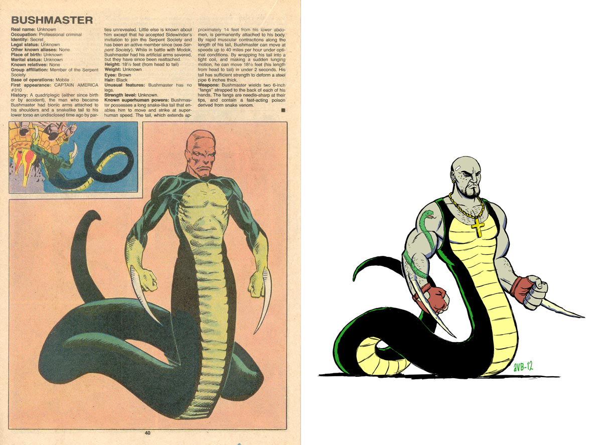 The Official Handbook to the Marvel Universe - REDUX Edition ...