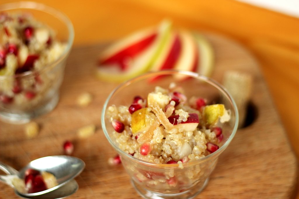Tried in Blue: Fermented Friday: Pomegranate Quinoa Salad