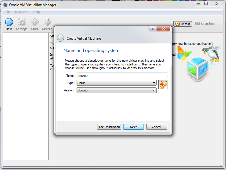 Tutorial menggunakan virtualbox untuk simulator instalasi Ubuntu