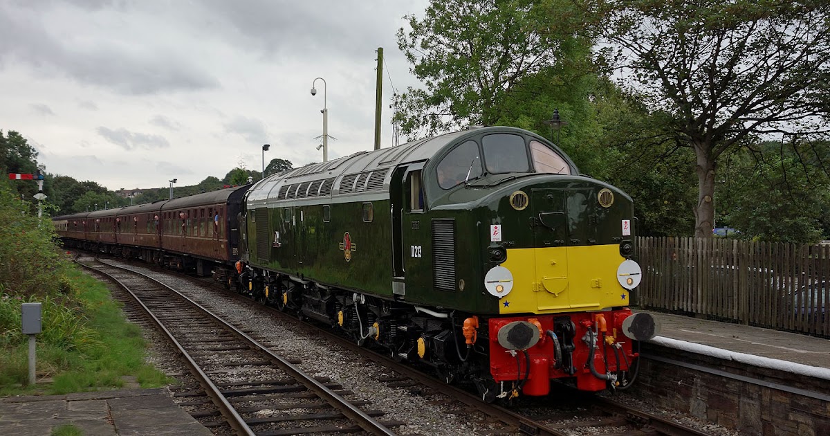 Blackpool Tram Blog: Four Class 40s at the ELR Diesel Gala