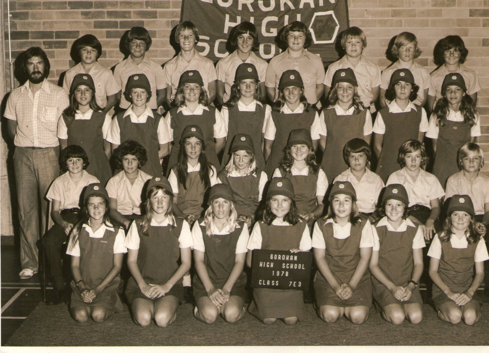 Gorokan High School: Class Photo 1978 7E3