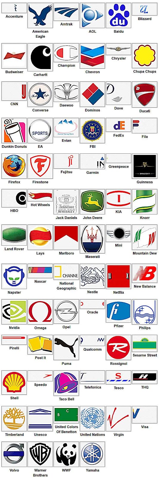 Logo quiz answers - igolasopa