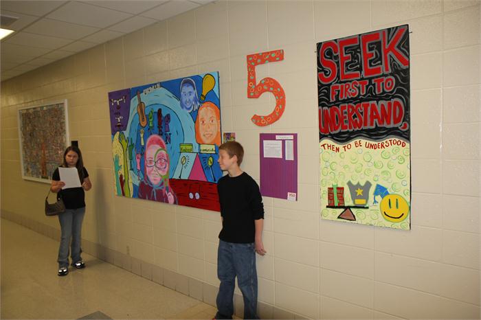 The Leader In Me Mural Project 2013: The Murals