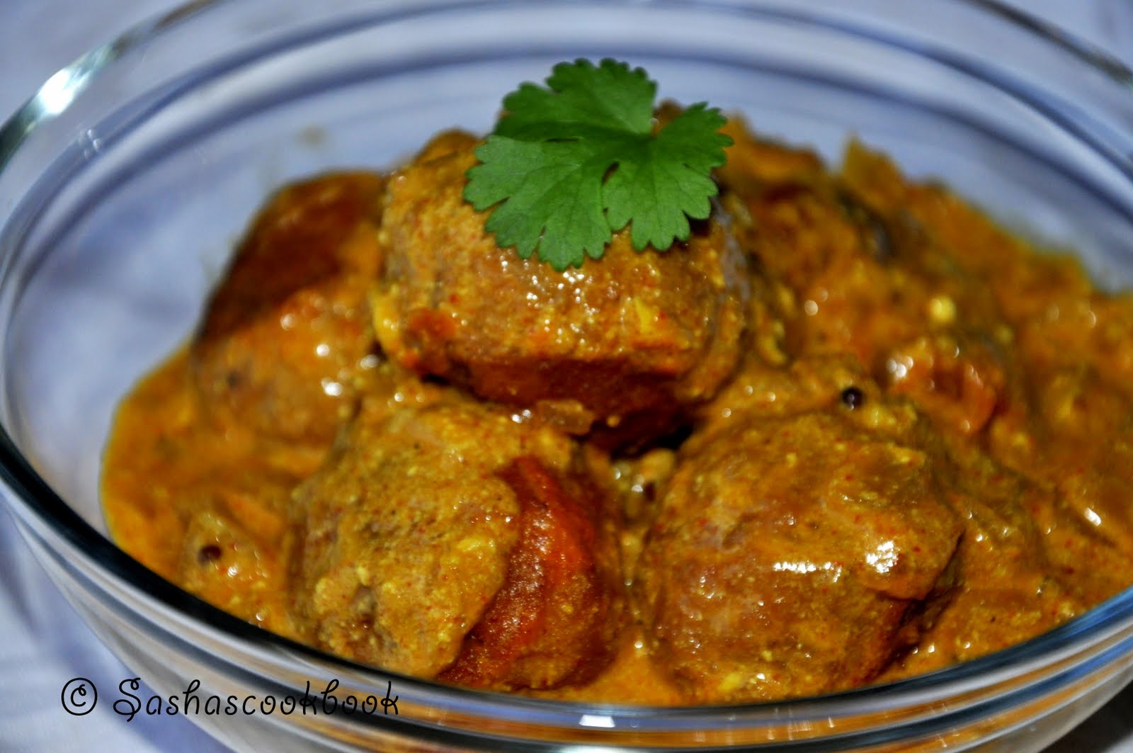 Sasha's Cookbook: Vegetable Kofta Curry