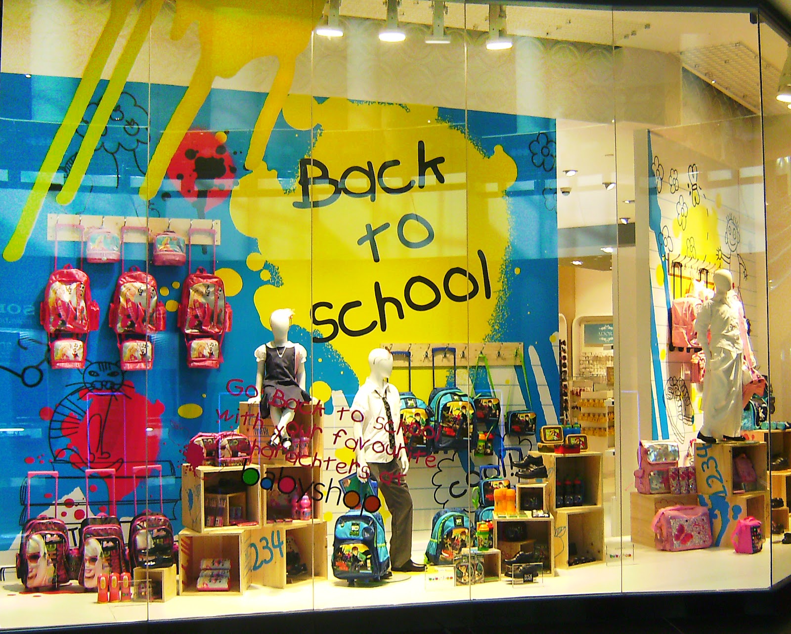 Louise Goodman Visual Merchandising: Centrepoint Back to School 2010