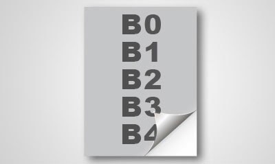 Formatos y medidas de papel 2° Parte - Formato B - Pixel Creativo