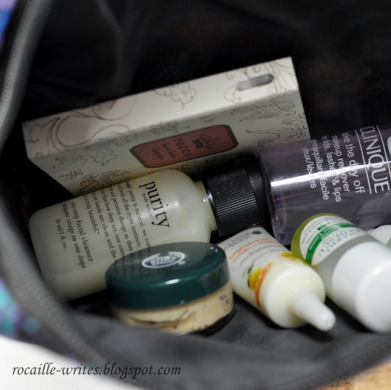 Rocaille Writes: What's In My Travel Skincare Bag?