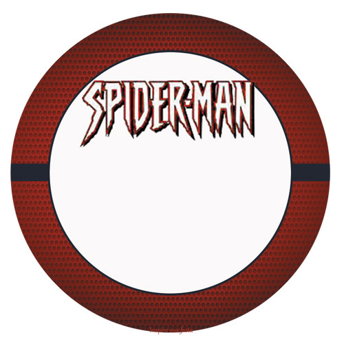 Spiderman: Free Printable Labels, Free Party Printables and Invitations ...
