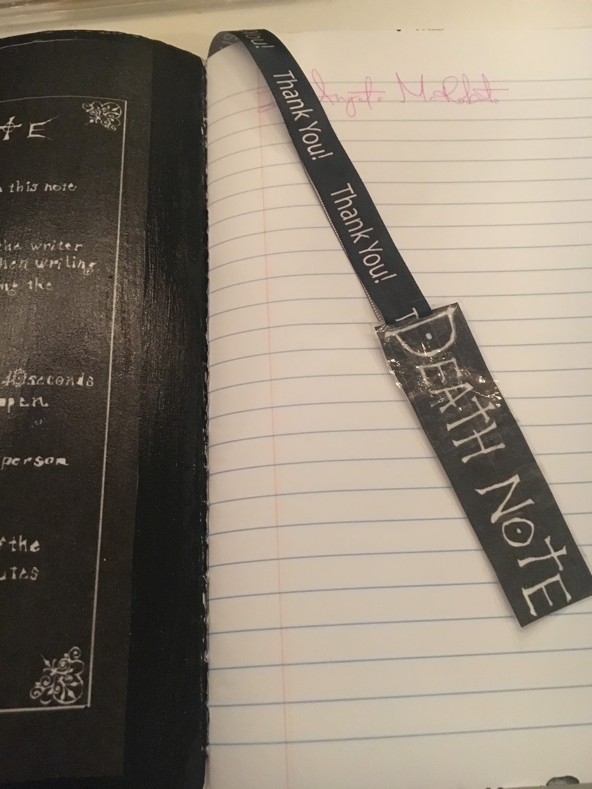 domokeudesu's wonderland: DIY: Death Note notebook + EXO Lotto teaser ...