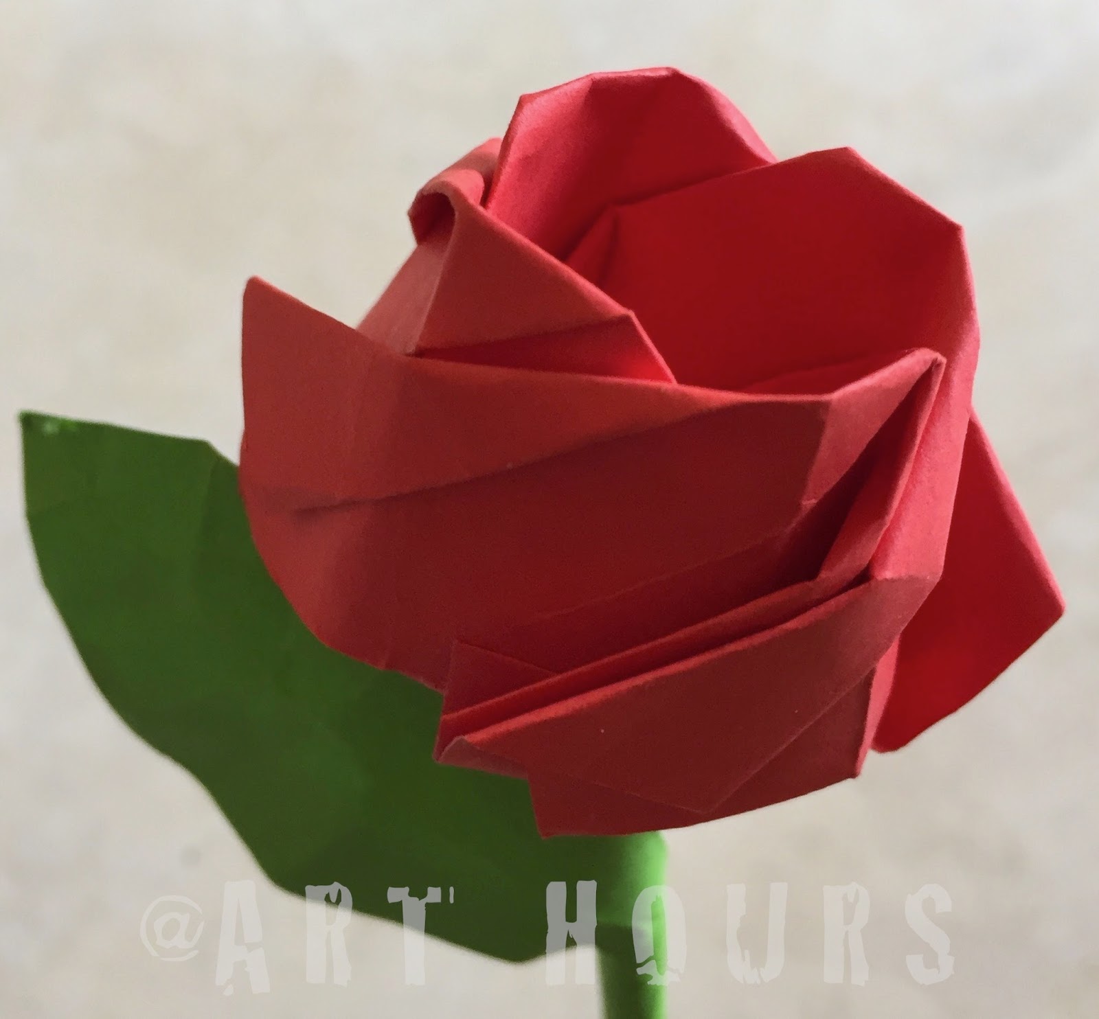 ArchGuide: Origami Rose